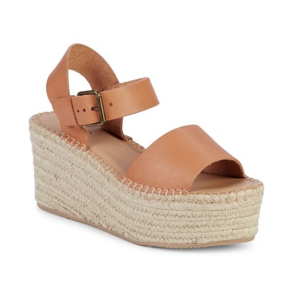 Soludos | Shoes | Soludos Minorca Leather Espadrille Platform Sandals ...